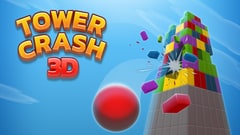 Tower Crash 3D: ¡Demolición Colorida y Estratégica! • TerraGames